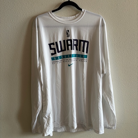 Nike | Shirts | Swarm Basketball Long Sleeve Dri Feet Shirt | Poshmark